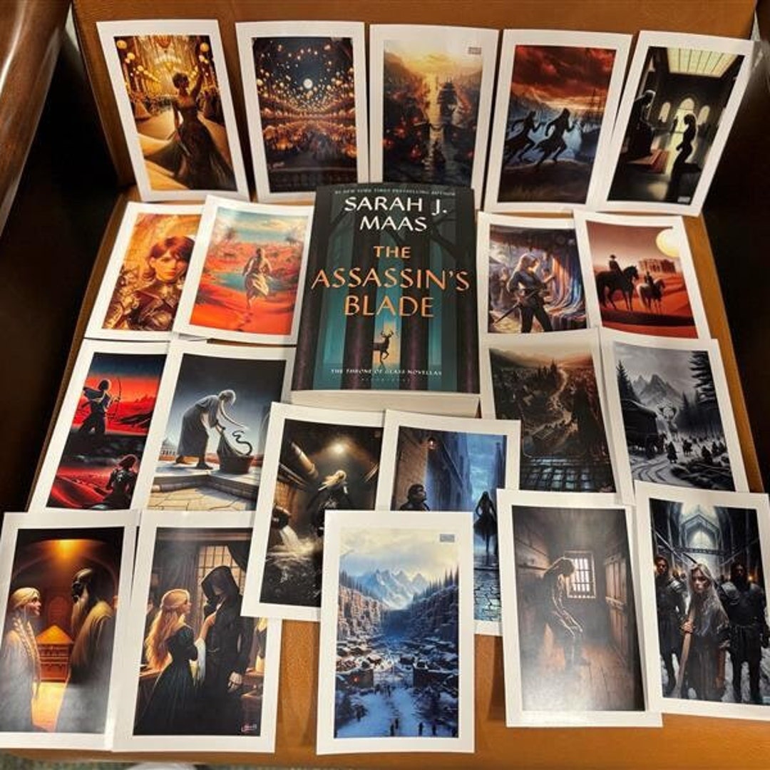 Assasin's Blade - 20 Fanart Reading Cards - Etsy