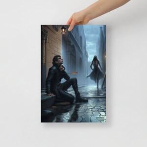 Celaena and Sam Throne of Glass Fanart Poster - Etsy
