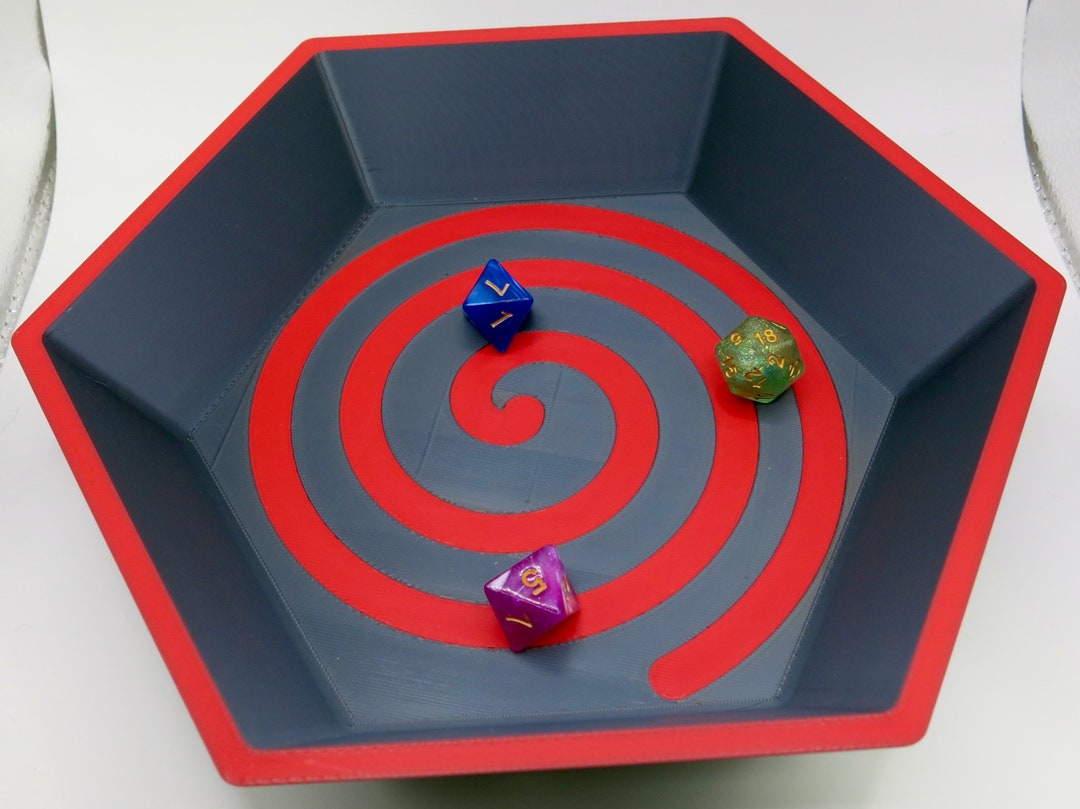 Dice Tray - Spiral - Etsy