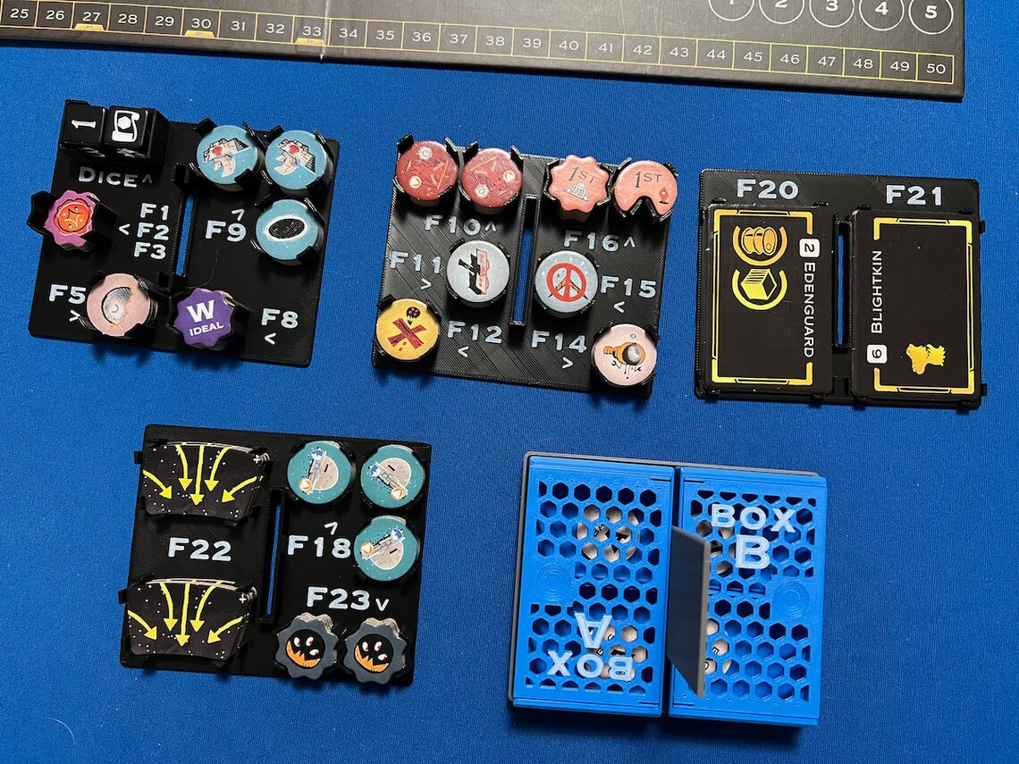 Arcs Board Game - Fate Token Storage (blighted Reach Expansion) - Etsy