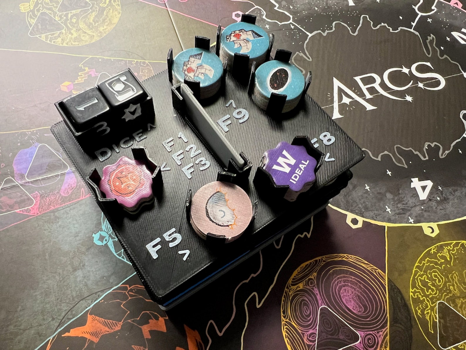 Arcs Board Game - Fate Token Storage (blighted Reach Expansion) - Etsy