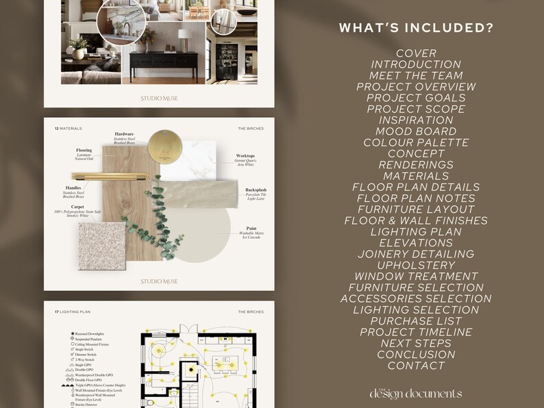 Canva Interior Design Template | Interior Design Presentation ...