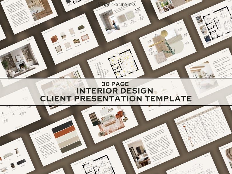 Canva Interior Design Template | Interior Design Presentation ...
