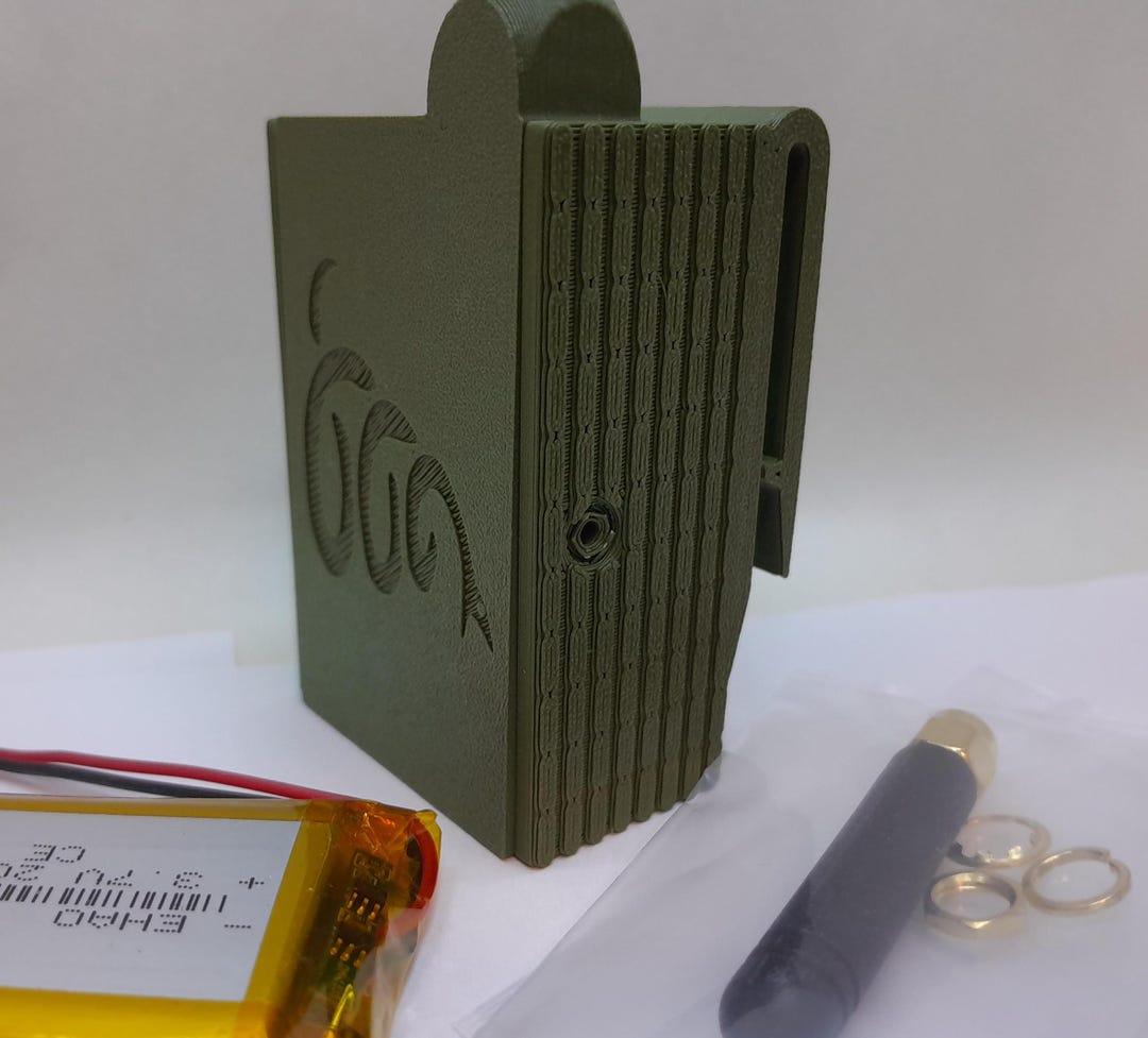 Meshtastic RAK Wisblock Case W/belt Clip & Battery. Includes, Antenna ...