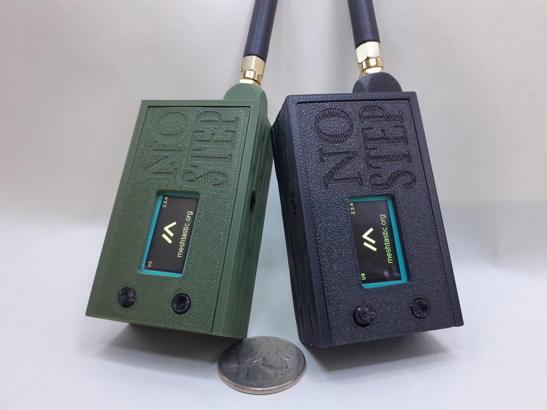 2 Meshtastic Nodes Ready to Use. With GPS. 915mhz Heltec Tracker Radio ...