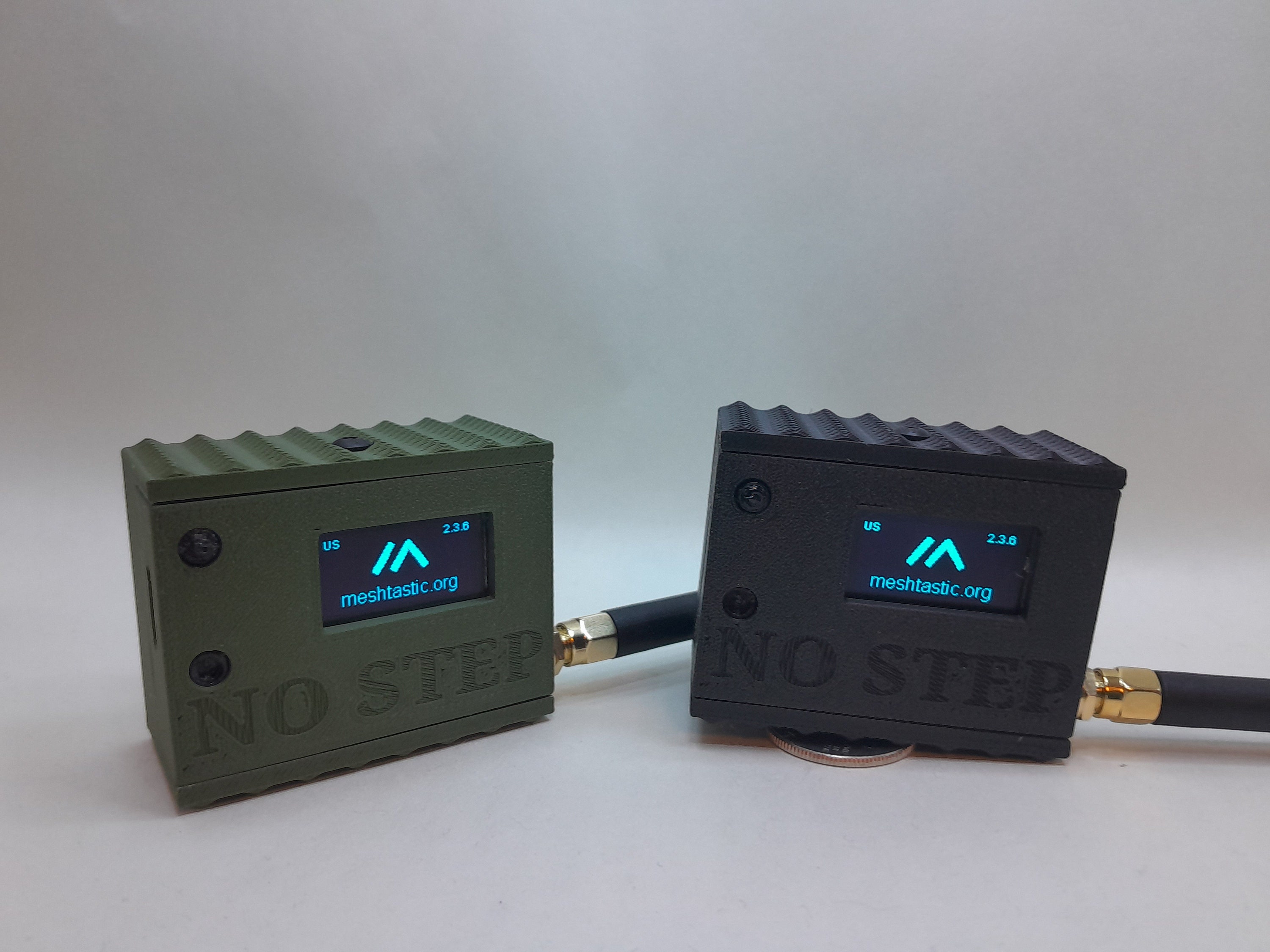 2 Meshtastic Complete Nodes Radio Nodes Heltec V3, 915mhz With Custom Case - Etsy