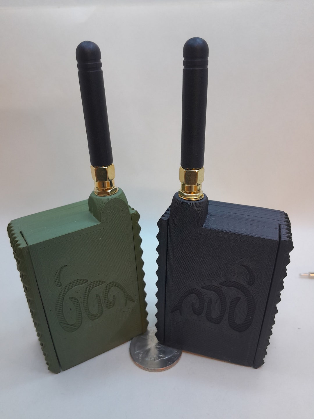 2 Meshtastic HEAVY DUTY Nodes Ready to Use Heltec Stick Radio Node W ...