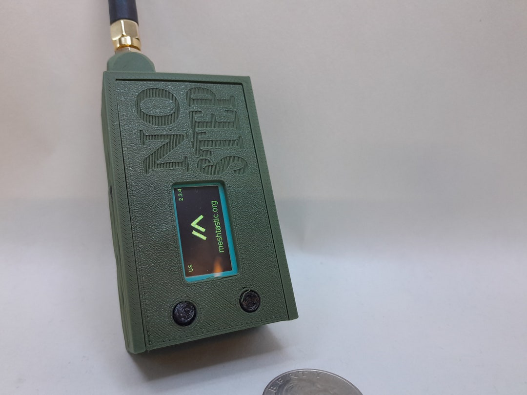 Meshtastic GPS Tracker: 915mhz Heltec Radio Node With 3000mah Battery ...