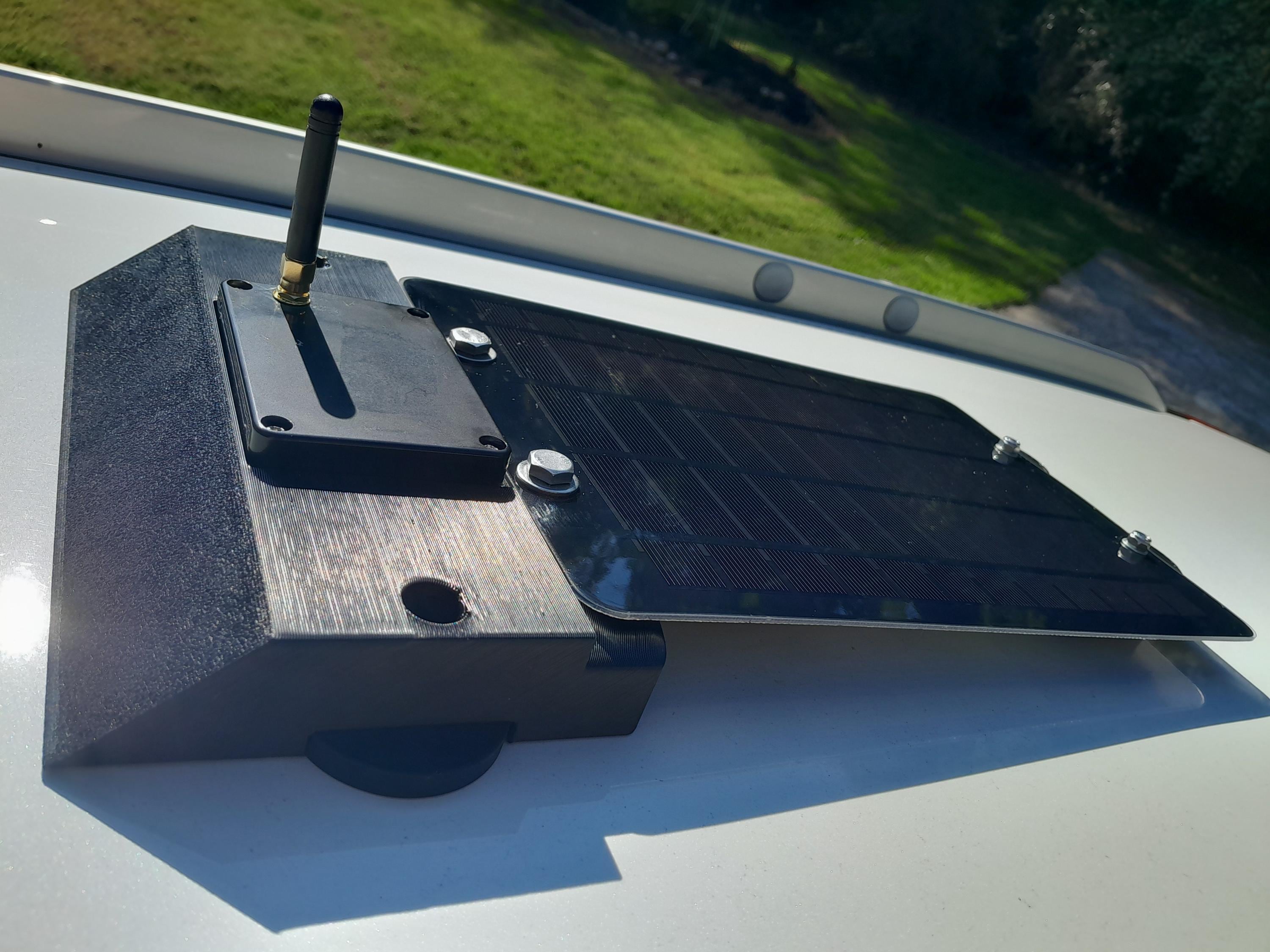 Meshtastic Solar Complete Node Lora Radio Relay: Roof/car Mount, 915mhz ...