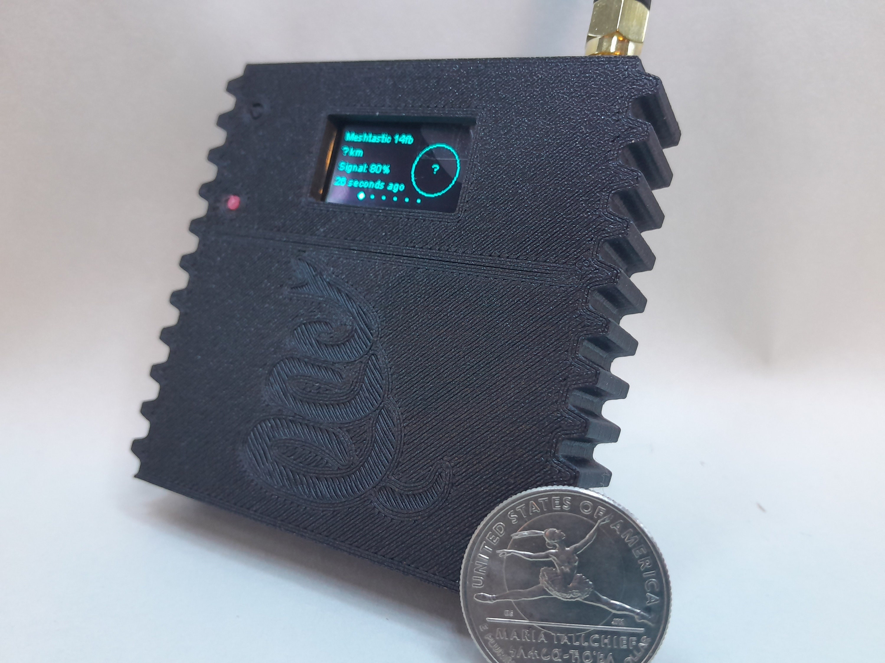 Meshtastic Node Ready to Use 915mhz Heltec V3 Radio Node W/ Custom Case ...