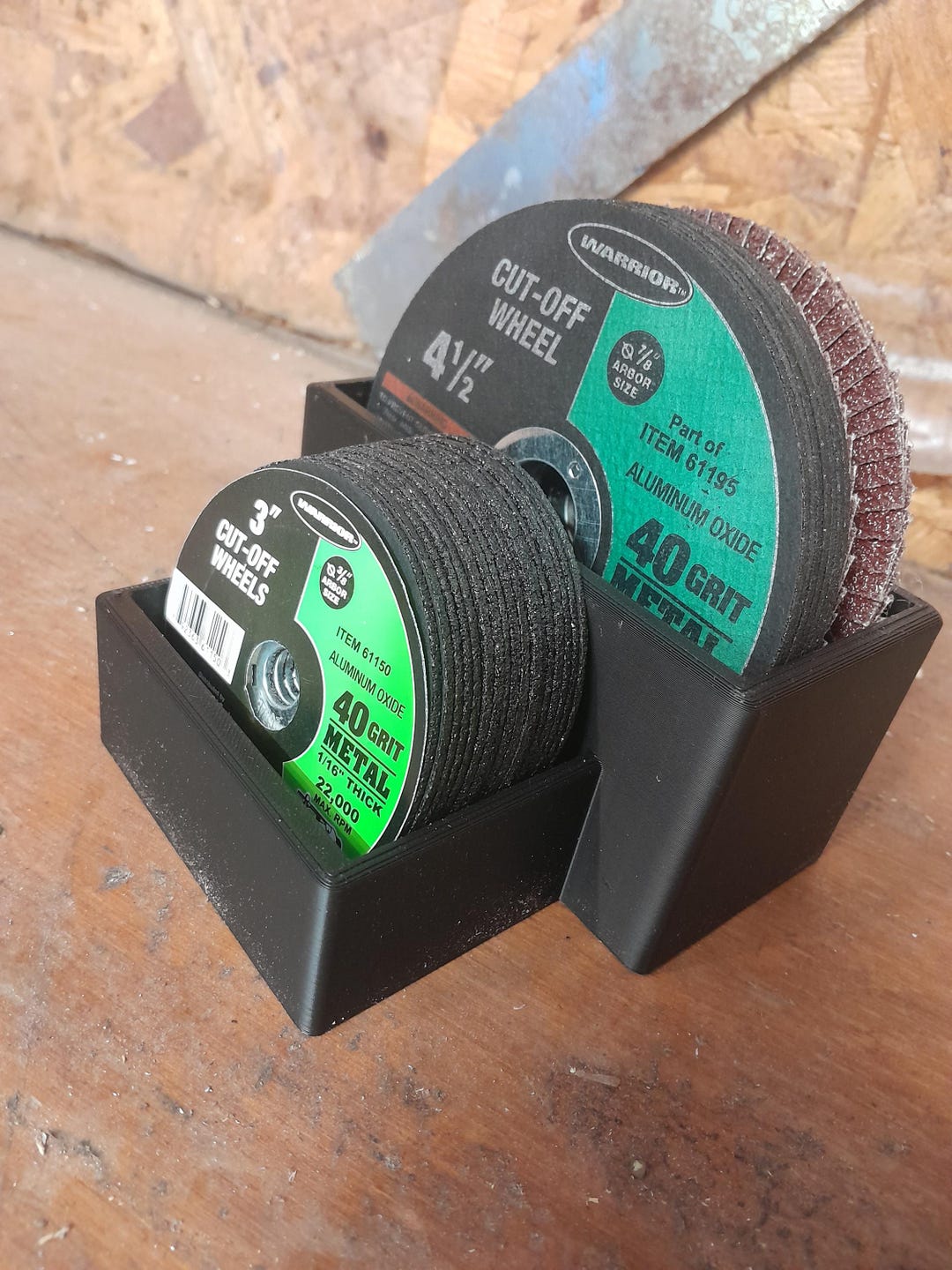 Angle Grinder Disc Holder 4-1/2 In. and 3in. Cut-off Wheel Grinding ...