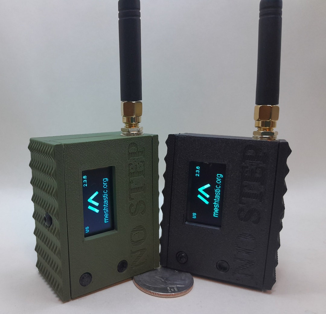 2 Meshtastic Nodes Ready to Use 915mhz Heltec V3 Radio Node W/ Custom ...
