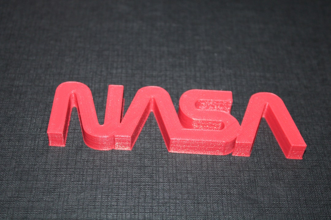 NASA Logo Red - Etsy