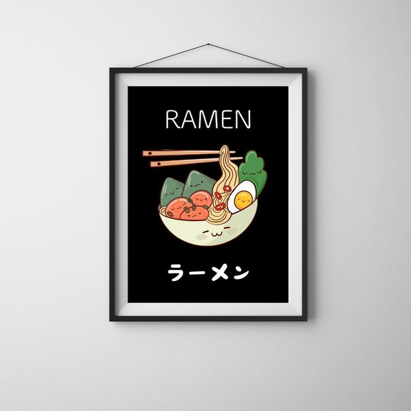 Ramen Poster Print - Etsy