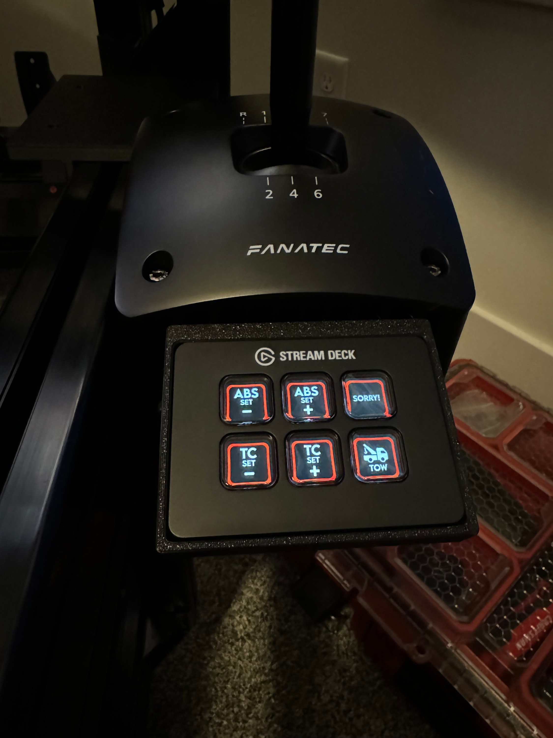 Stream Deck Mini Fanatec Shifter Mount - Etsy