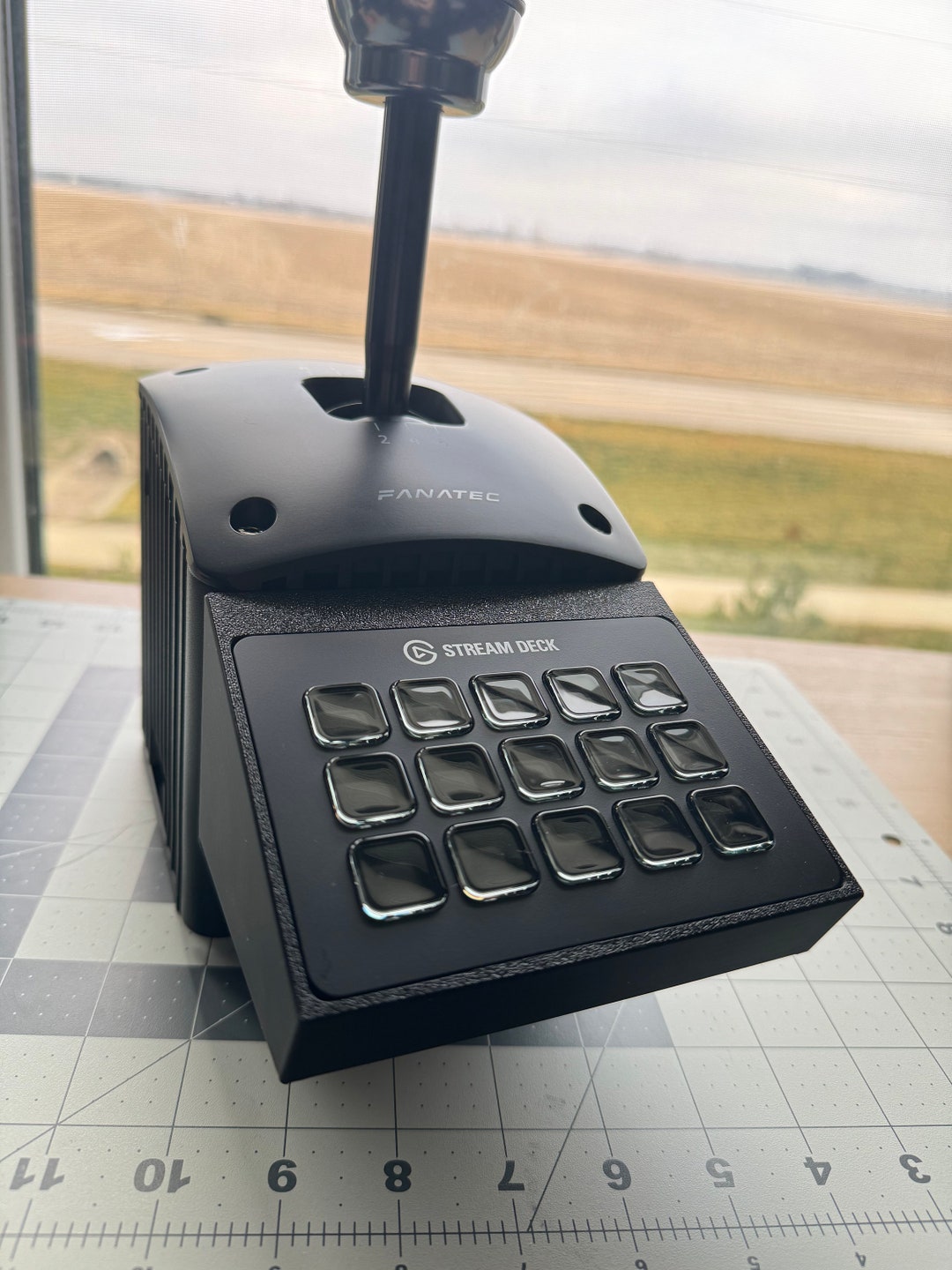 Stream Deck Mount for Fanatec Shifter - Etsy UK