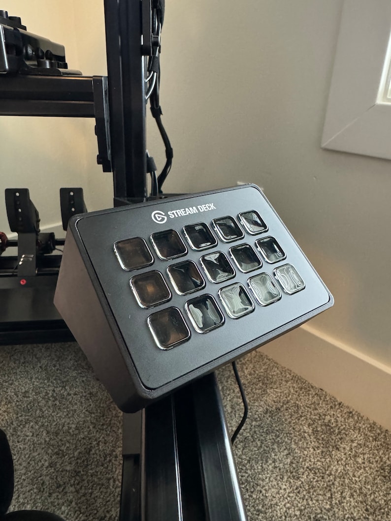Stream Deck Mount for Sim Racing Rig - Etsy