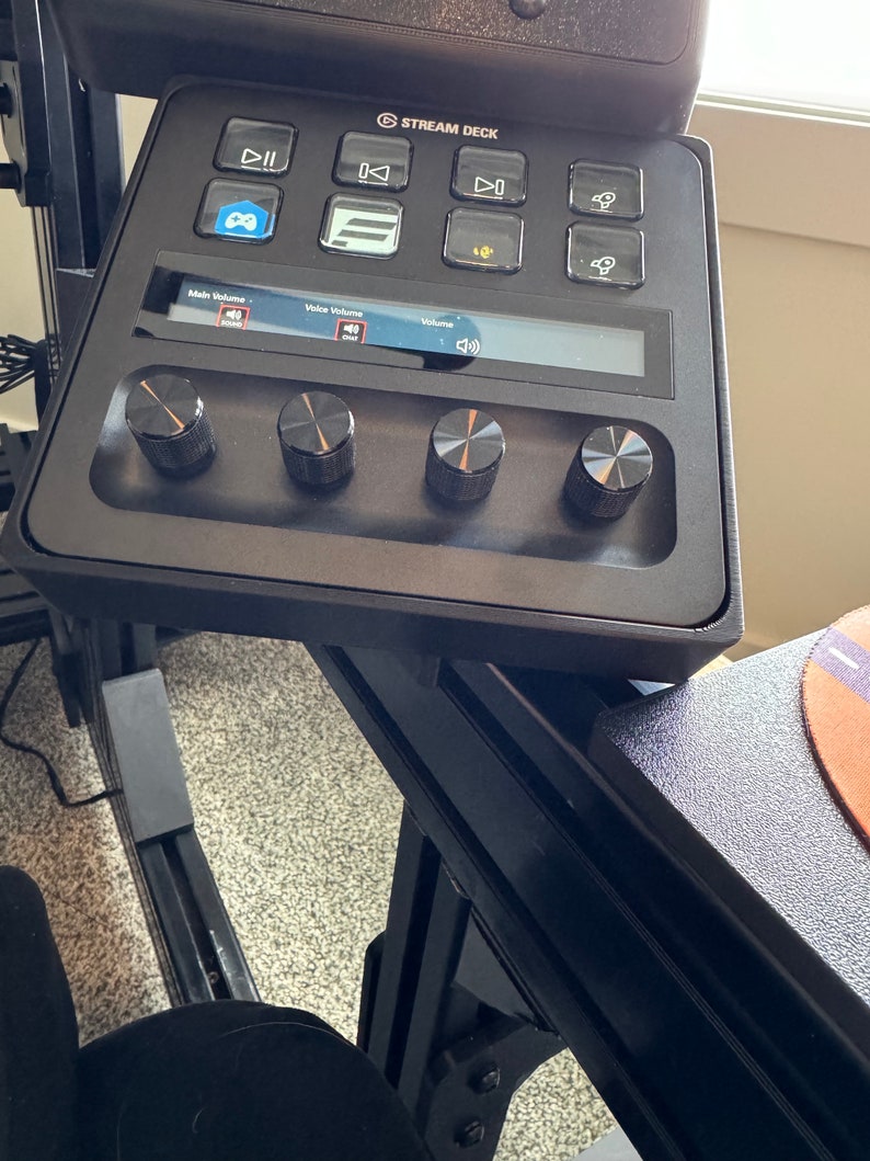 Stream Deck Mount for Sim Racing Rig - Etsy UK