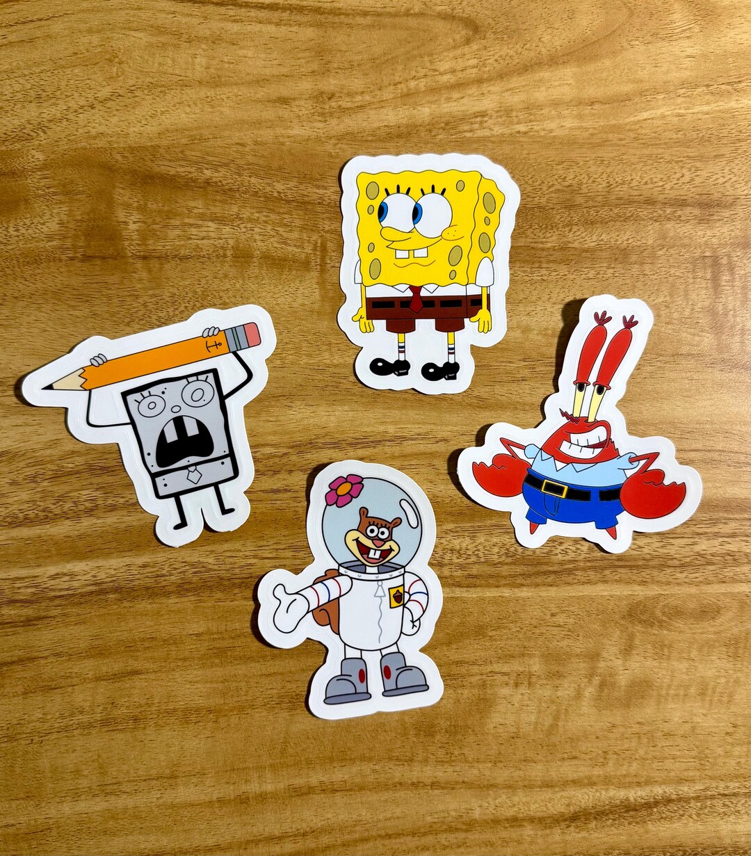 Spongebob Squarepants Stickers - Etsy