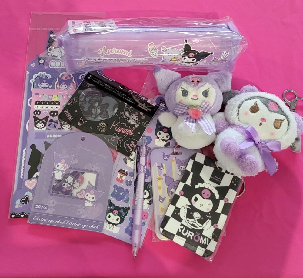 Sanrio Kuromi Mystery Box | Kuromi Gift Box| Kuromi Mystery Box Bundle ...