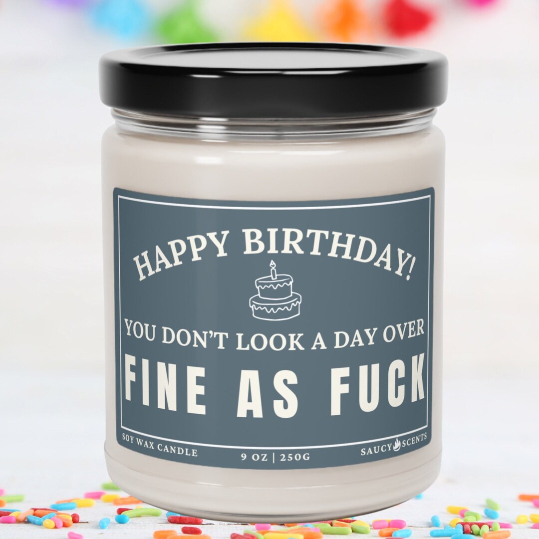 Humorous Birthday Gift for Her Funny Candle Gift for Best Friend ...