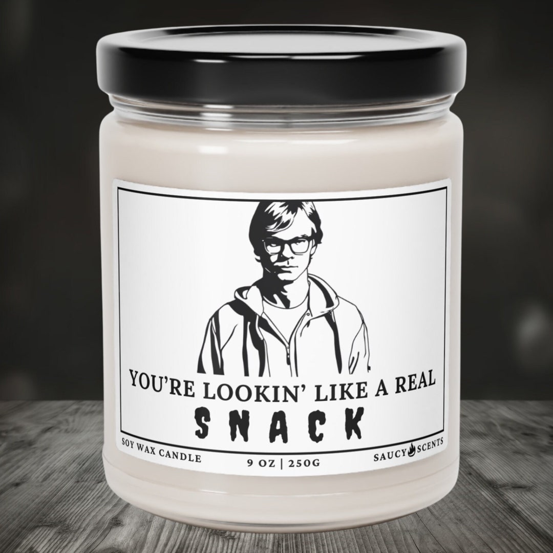 Jeffrey Dahmer Gift Serial Killer Dark Humor Funny Candle True Crime ...