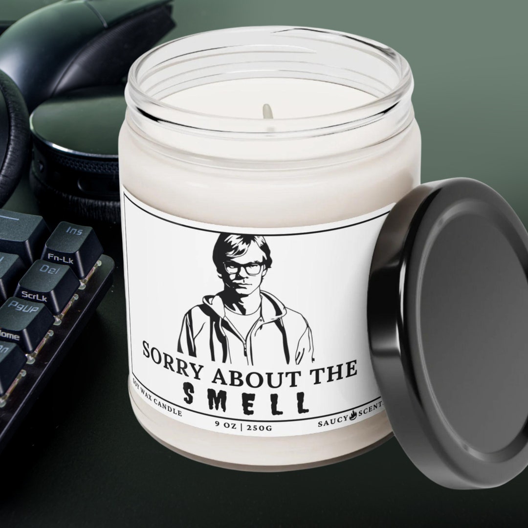 Jeffrey Dahmer Gift Candle Dark Humor for True Crime Addict Serial ...
