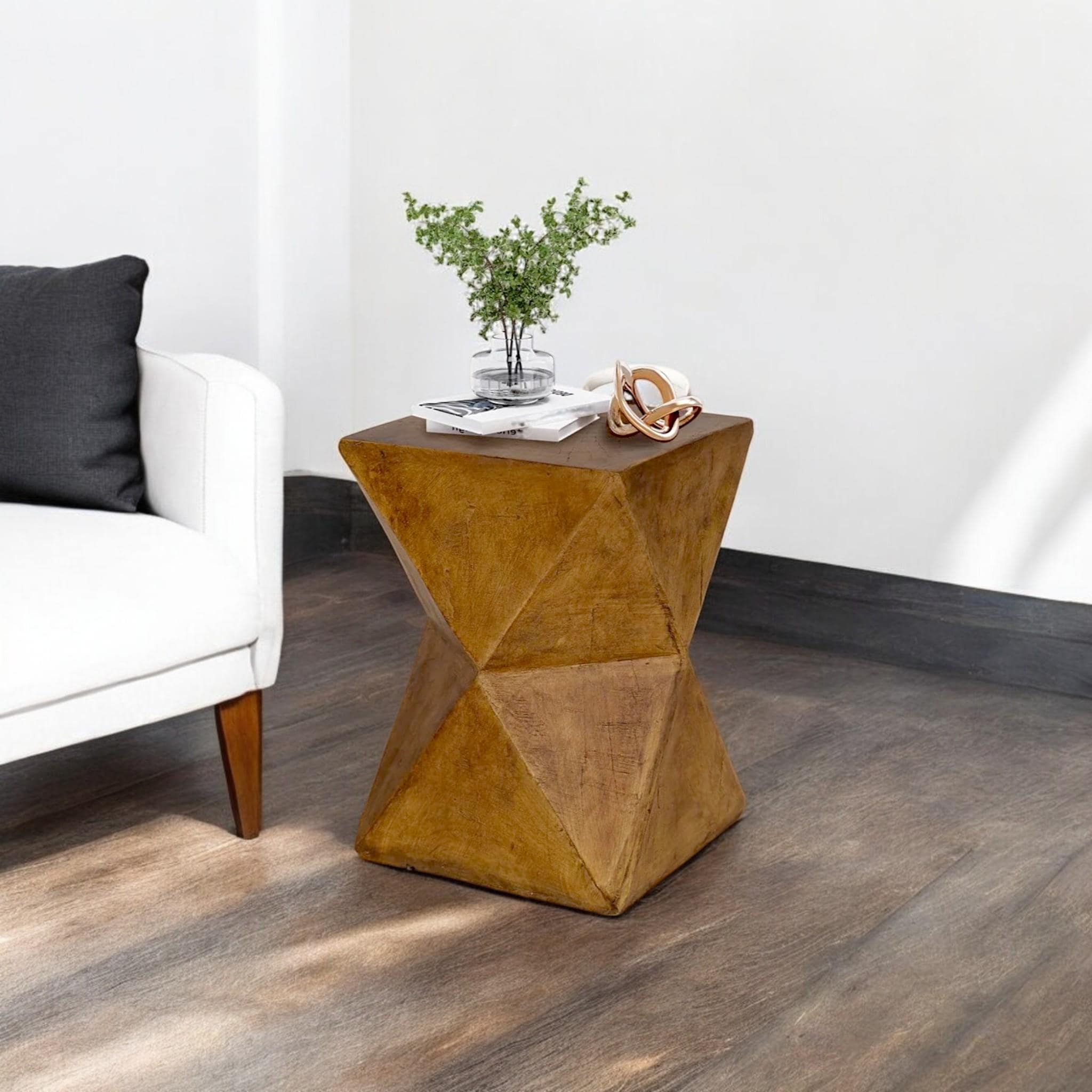 Hourglass Side Table Etsy UK
