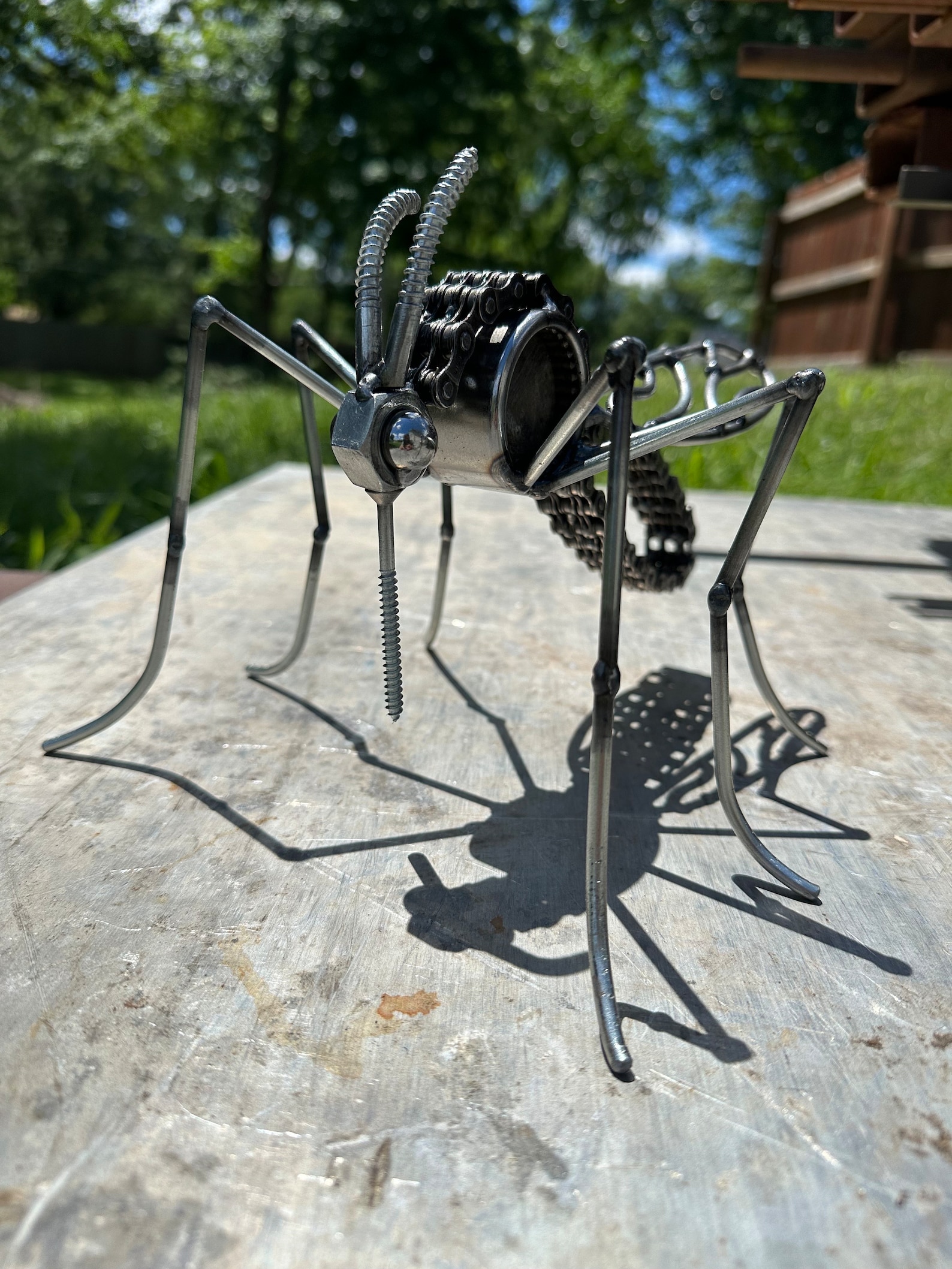 Scrap Metal Mosquito Sculpture Welding Art - Etsy