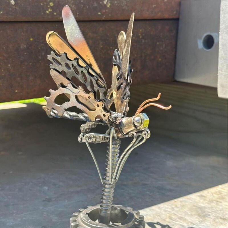 Metal Butterfly - Etsy
