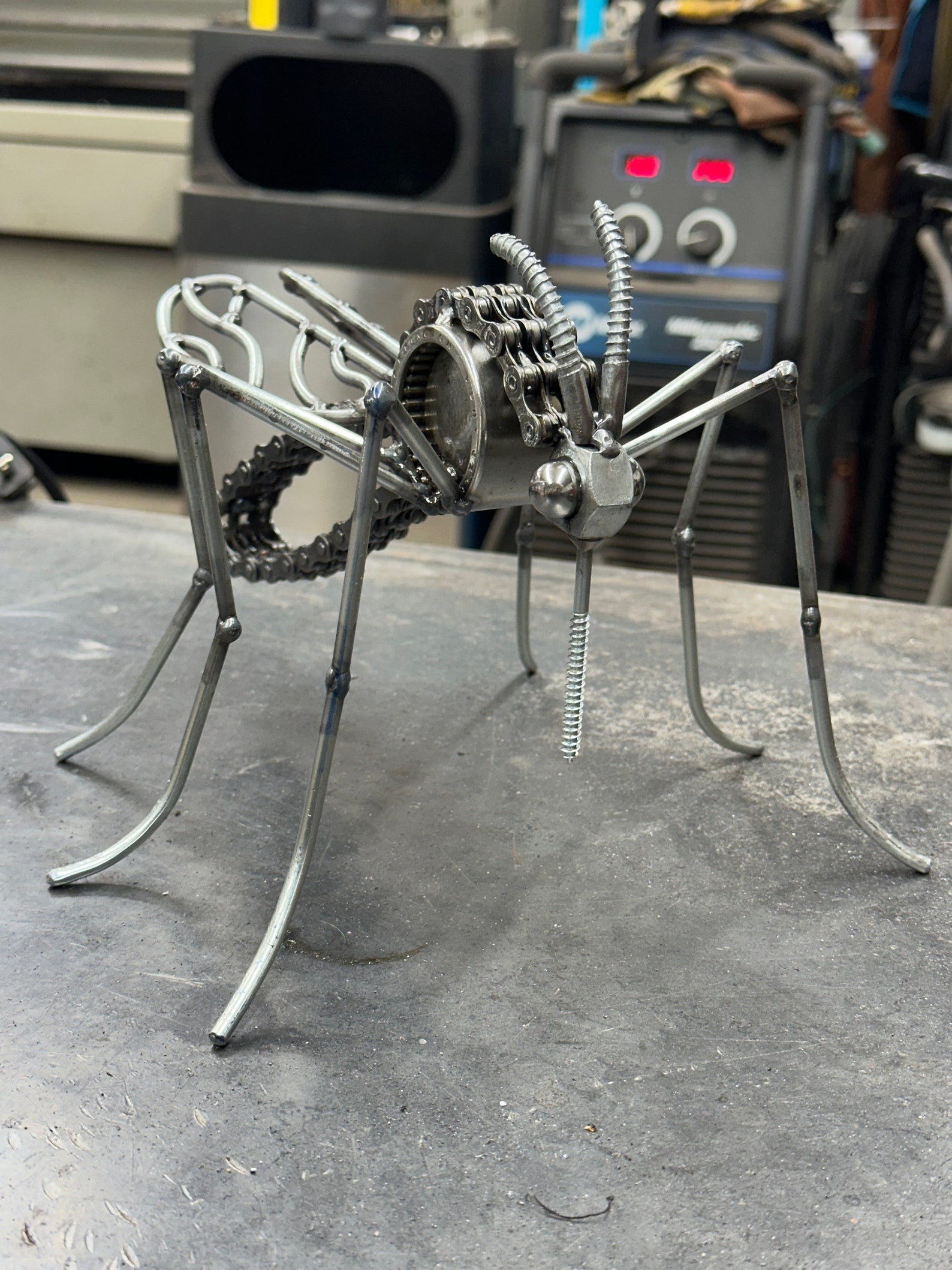 Scrap Metal Mosquito Sculpture Welding Art - Etsy