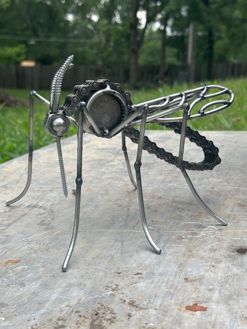 Scrap Metal Mosquito Sculpture Welding Art - Etsy
