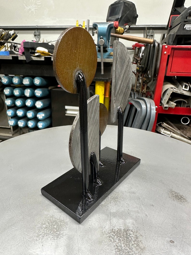 Handmade Abstract Scrap Metal Sculpture stages Recycled Steel ...