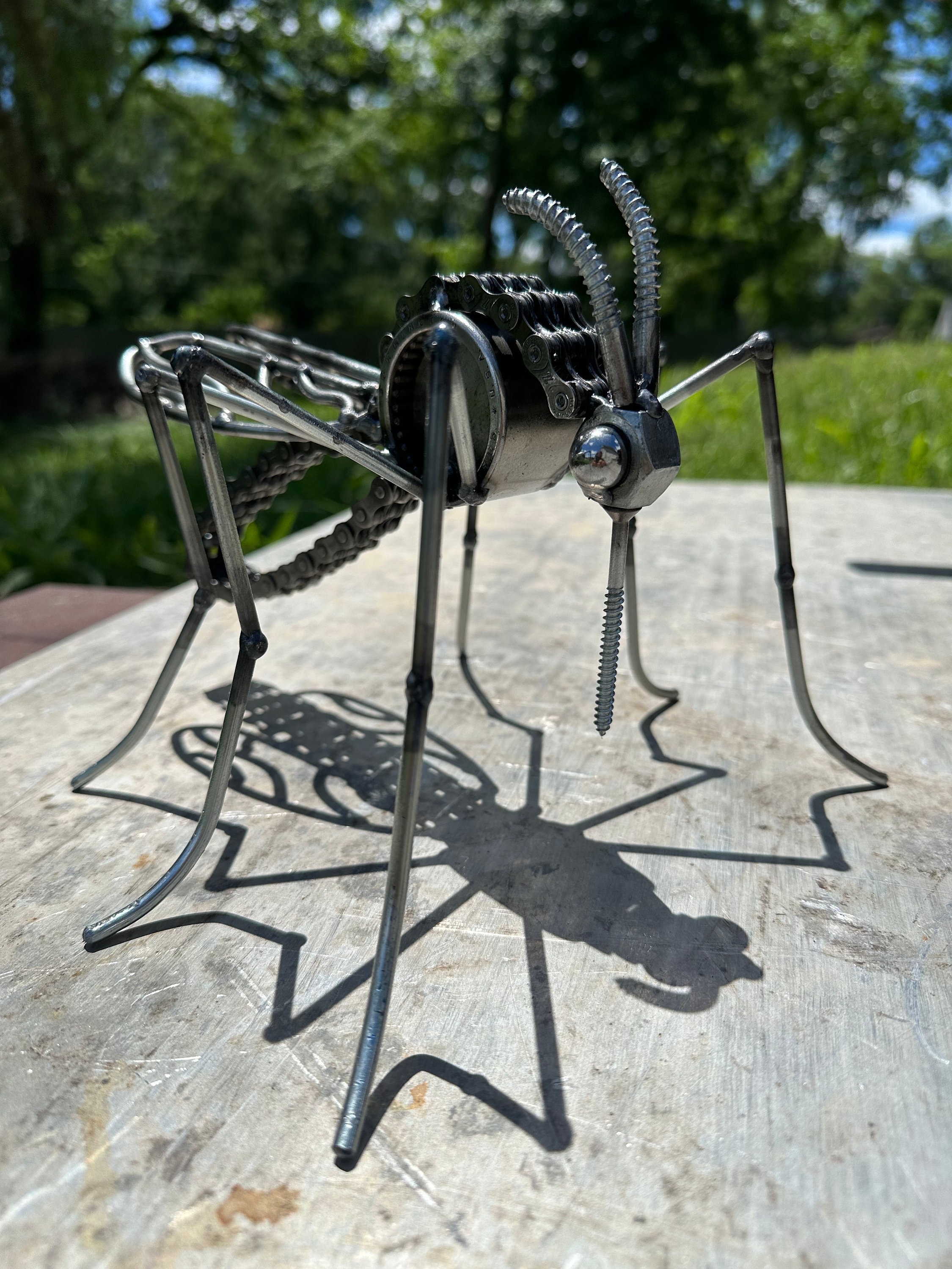 Scrap Metal Mosquito Sculpture Welding Art - Etsy