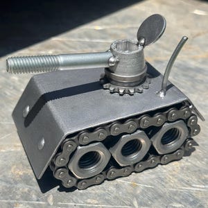 Toy Tank “bradley” Scrap Metal Sculpture Welding Art - Etsy