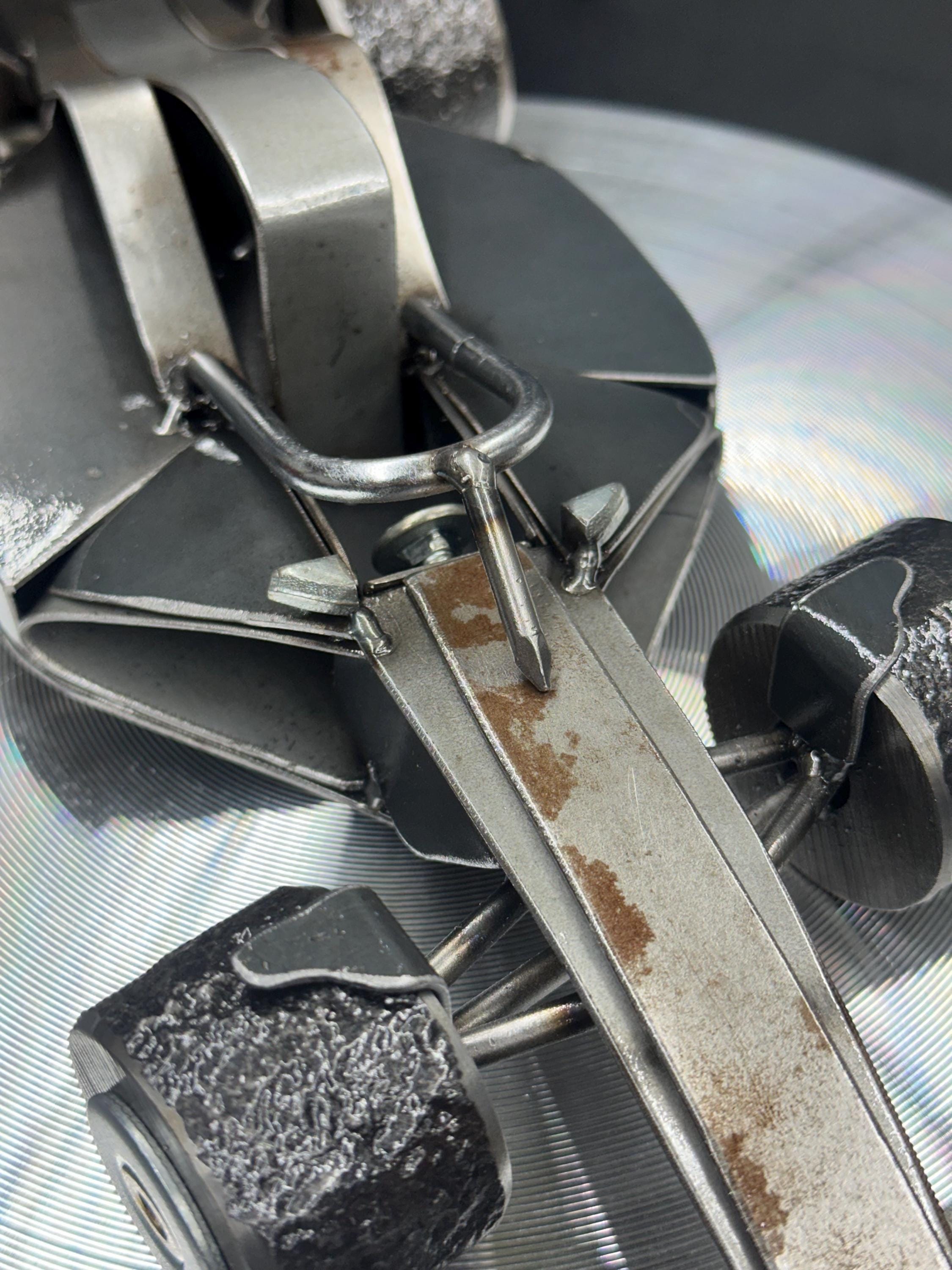 Scrap Metal Formula 1 Car Sculpture F1 Inspired Welding Art Racing F1 ...