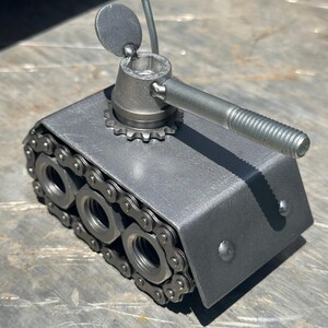 Toy Tank “bradley” Scrap Metal Sculpture Welding Art - Etsy UK