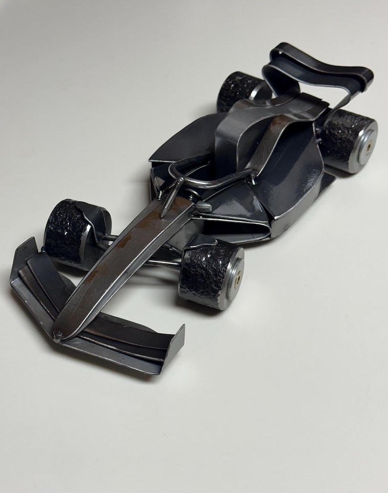 Scrap Metal Formula 1 Car Sculpture F1 Inspired Welding Art Racing F1 ...