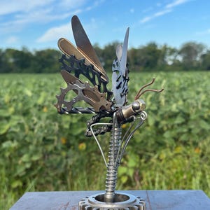 Handmade Scrap Metal Butterfly Welding Art Recycled Steel - Etsy