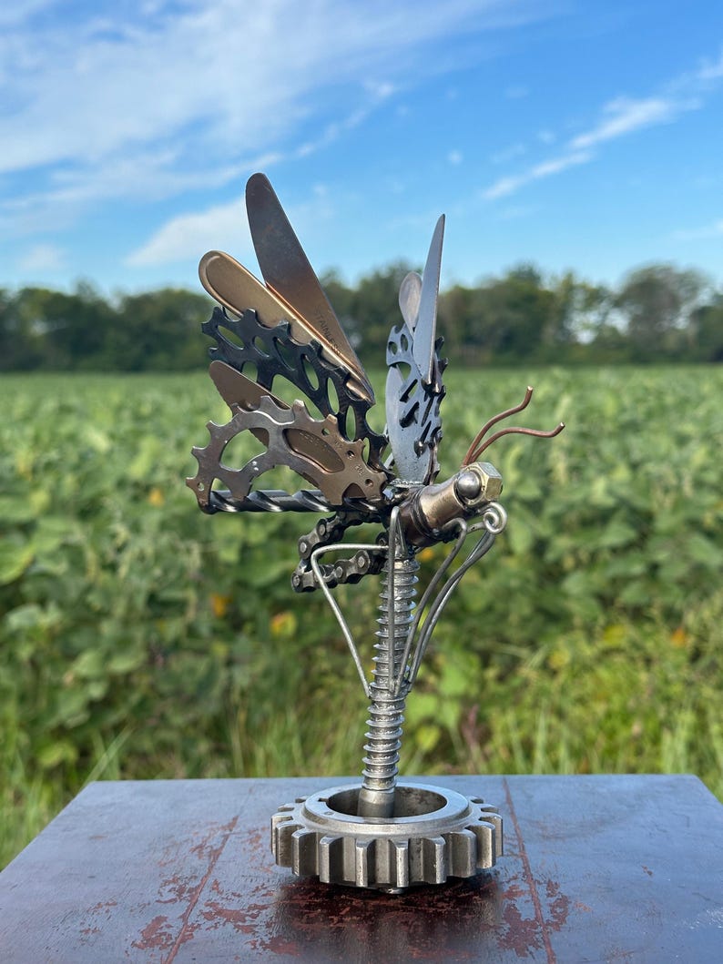 Handmade Scrap Metal Butterfly Welding Art Recycled Steel - Etsy