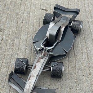 Scrap Metal Formula 1 Car Sculpture F1 Inspired Welding Art Racing F1 ...