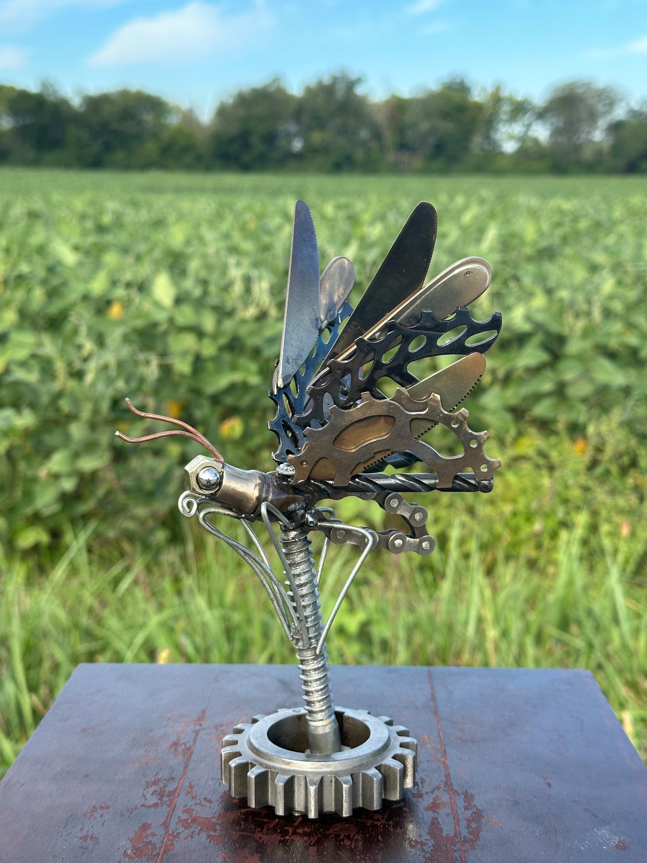 Handmade Scrap Metal Butterfly Welding Art Recycled Steel - Etsy