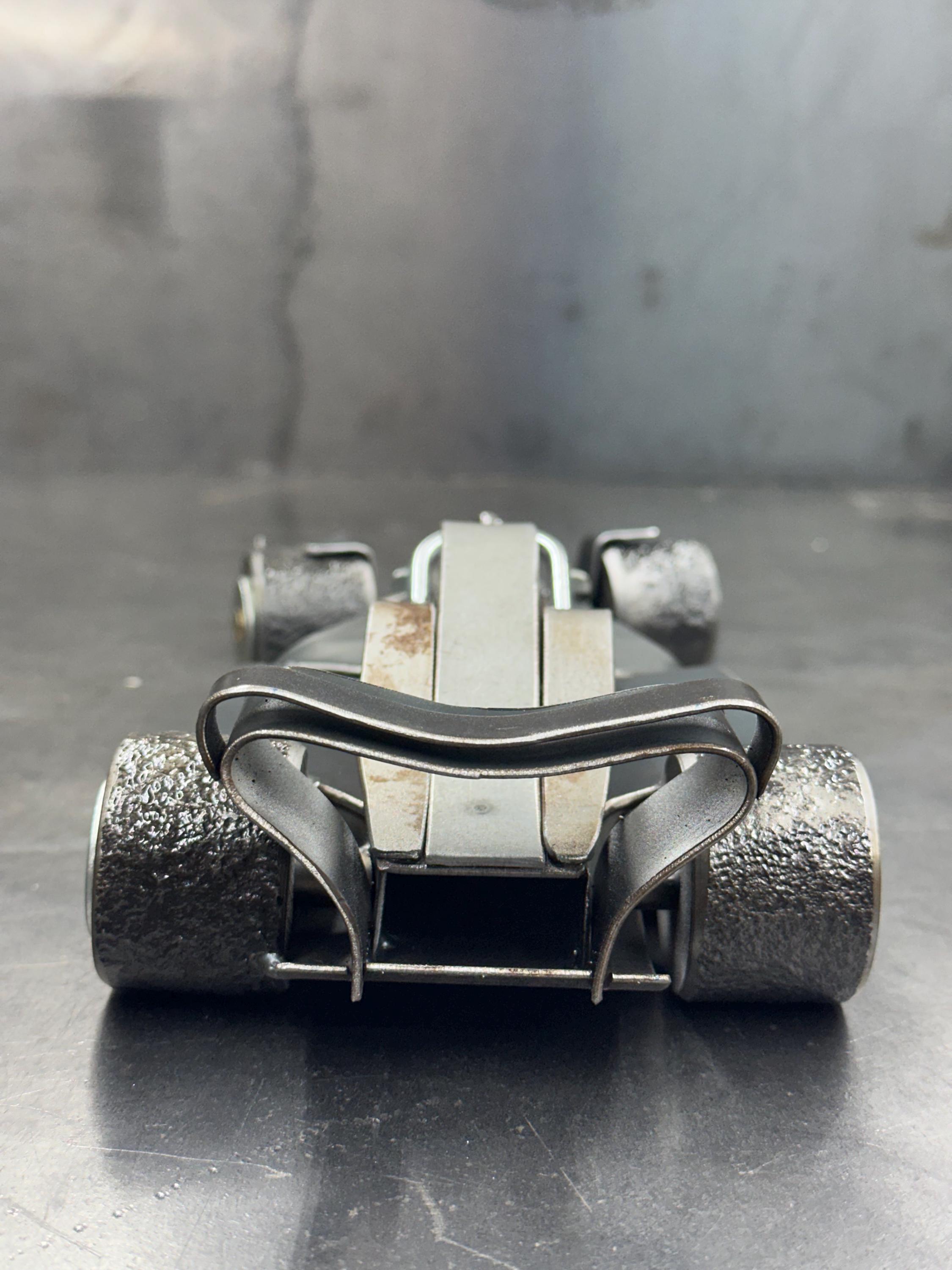 Scrap Metal Formula 1 Car Sculpture F1 Inspired Welding Art Racing F1 ...