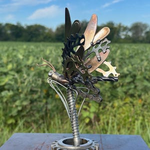 Handmade Scrap Metal Butterfly Welding Art Recycled Steel - Etsy