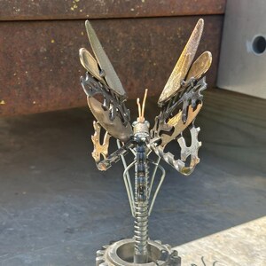 Handmade Scrap Metal Butterfly Welding Art Recycled Steel - Etsy