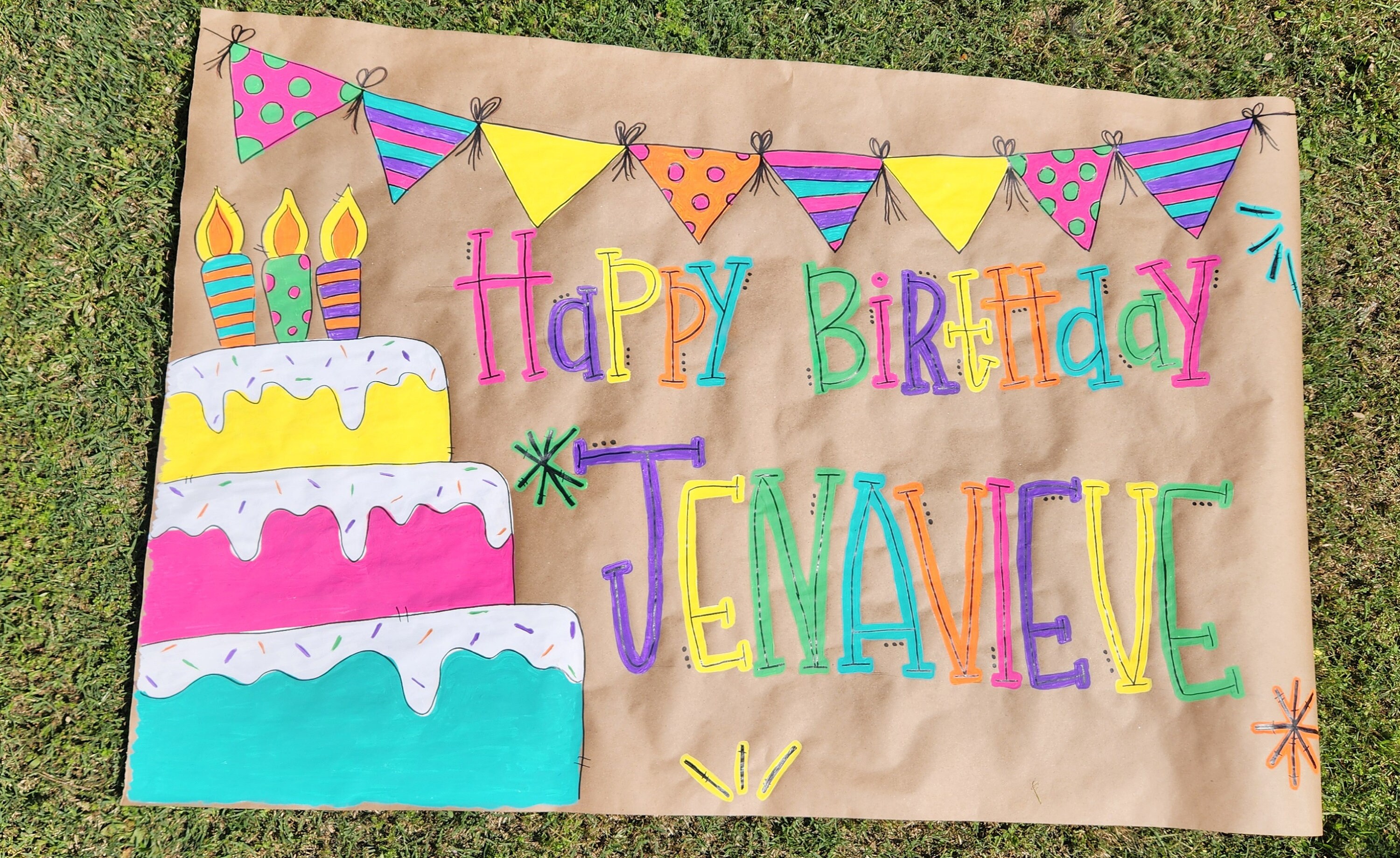 Painted Banners - Etsy