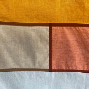 Sunset Stained Glass-inspired Pojagi Window Shade (custom Sizing) - Etsy