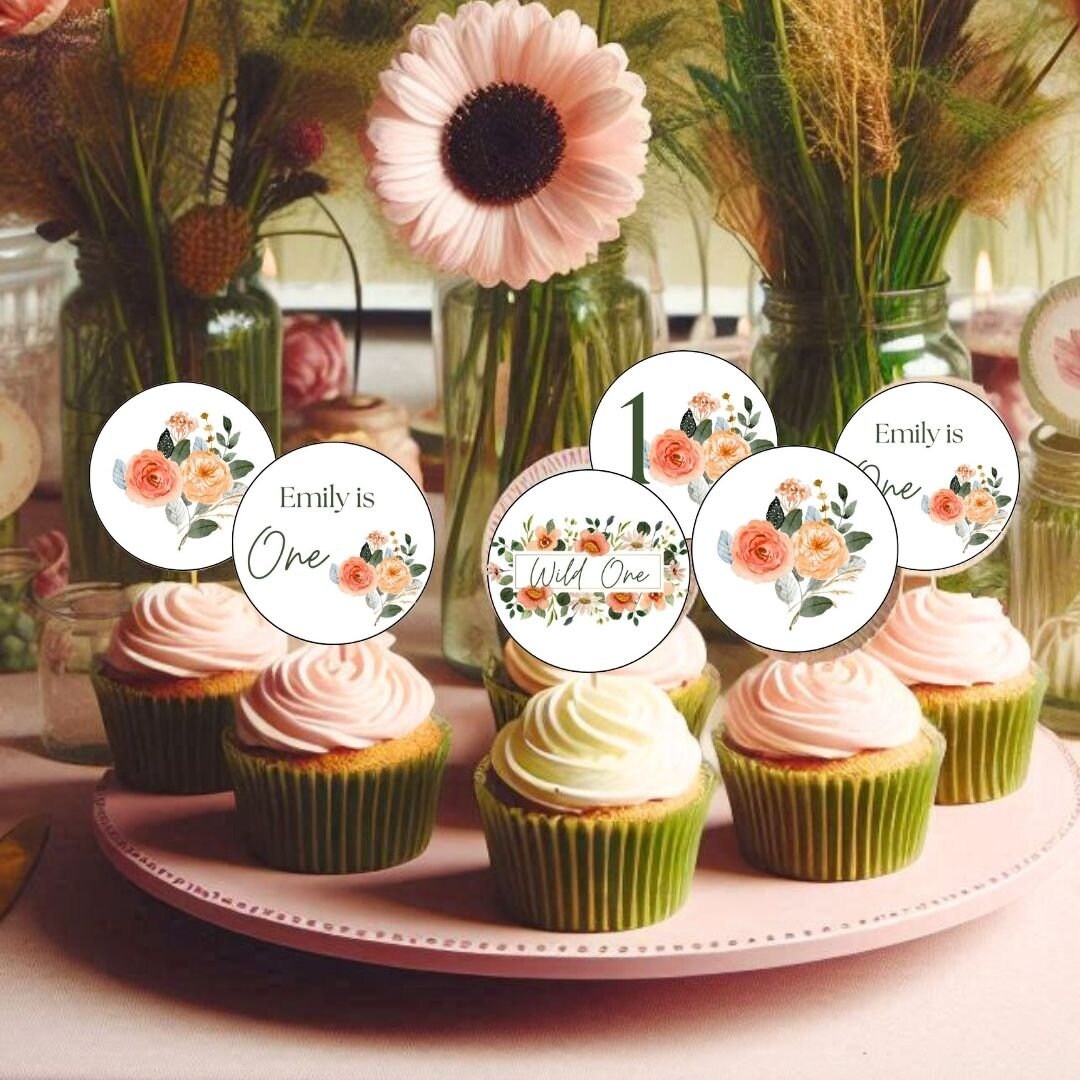 Wildflower Birthday, Wildflower Invite, First Birthday, 1st Birthday ...