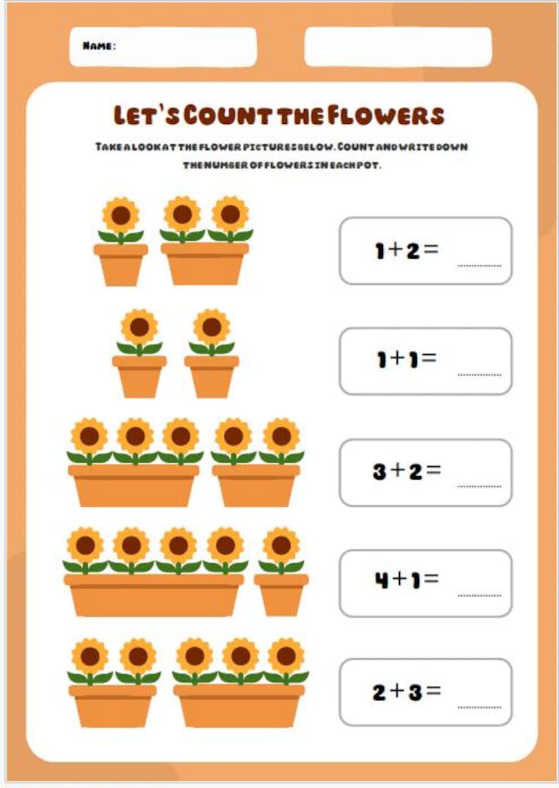 Counting Fun: Interactive Kids' Workbook for Learning Numbers ...