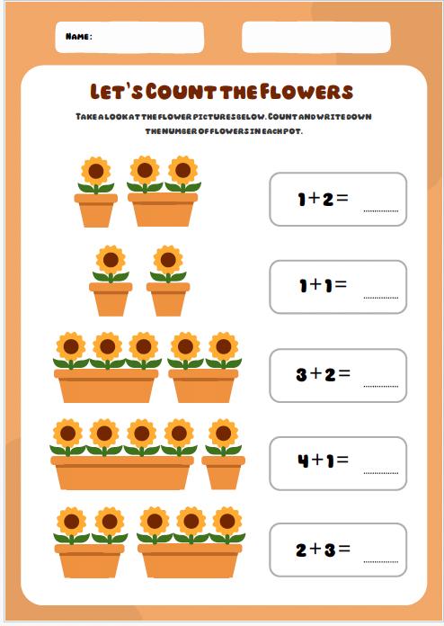 Counting Fun: Interactive Kids' Workbook for Learning Numbers ...